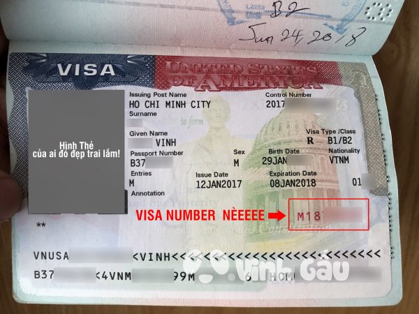 VISA DU LỊCH ĐÀI LOAN ONLINE: VISA NUMBER NẰM Ở ĐÂU? | Travel Blogger ...